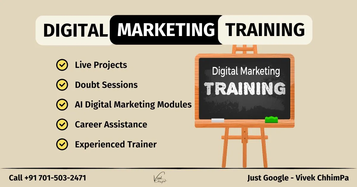 126 Days - AI Digital Marketing Training Bootcamp - Vivek ChhimPa